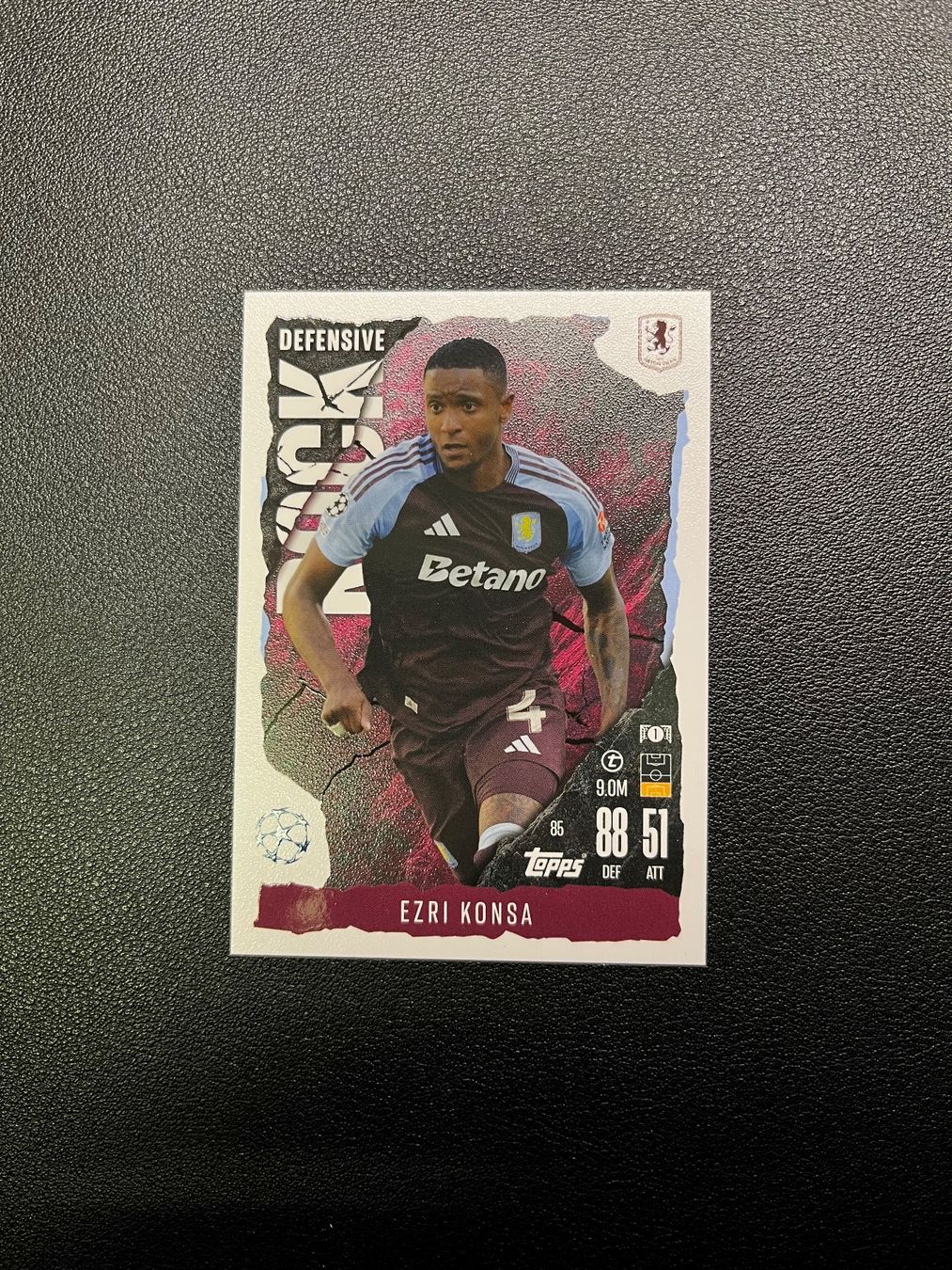 Topps Match Attax 2024/25 Ezri Konsa 85 (Neu (gemäss Beschreibung)) in ...