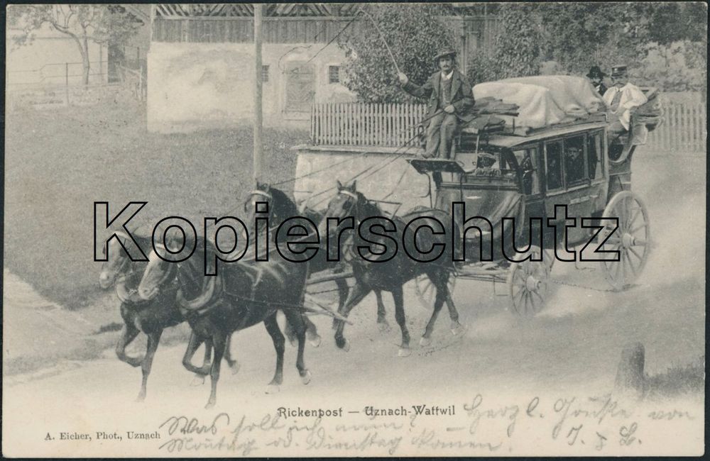 SG Ricken Pass - Postkutsche (Gebraucht) in Schindellegi für CHF 450 – mit Lieferung auf Ricardo ...