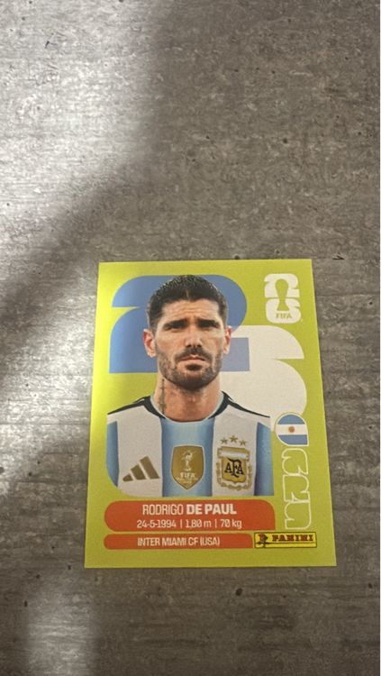 ARG 10 , FIFA WORLD CUP 2026 PANINI (Neu (gemäss Beschreibung)) in ...