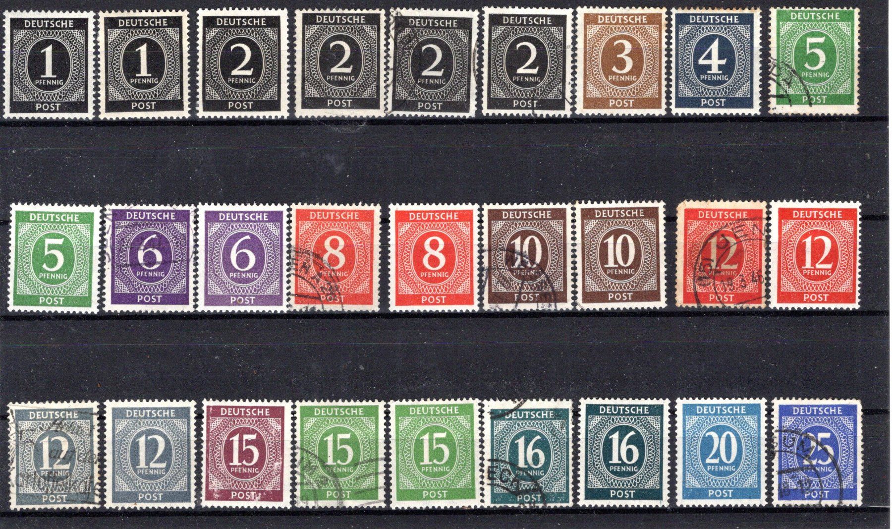 All. Besetzung zw. Nr. 911 - 926 (1) (Gebraucht) in Grellingen für CHF ...