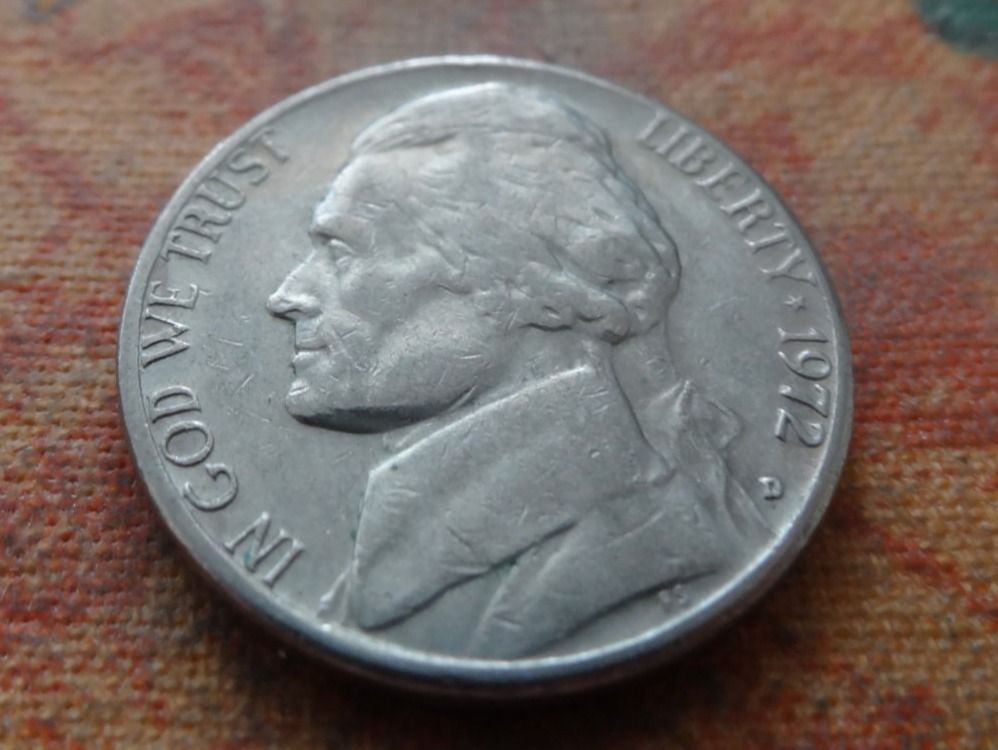 USA 5 Cents 1972 (Gebraucht) in Romanel-sur-Lausanne für CHF 0.5 – mit ...
