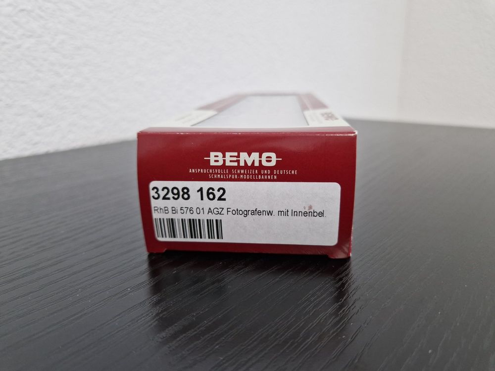 BEMO 3298 162 RhB Bi 576 01 AGZ Fotografenw. mit Innenbel. (Neu und ...