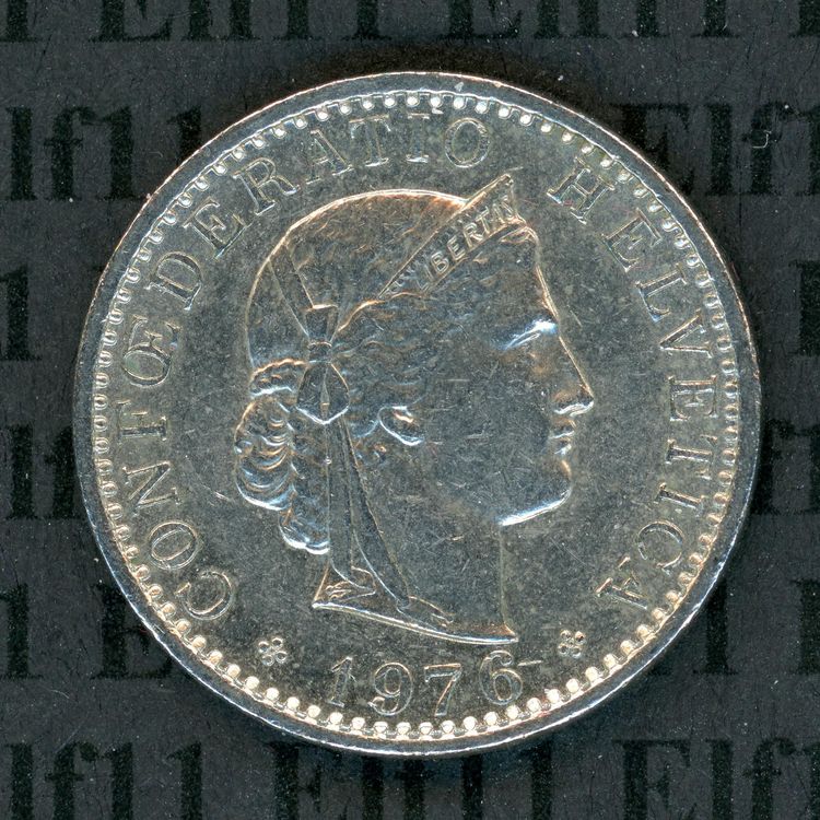 CHF___0.20 1976 -vz 20 Rappen (Gebraucht) in Widnau für CHF 2 – mit Lieferung auf Ricardo kaufen