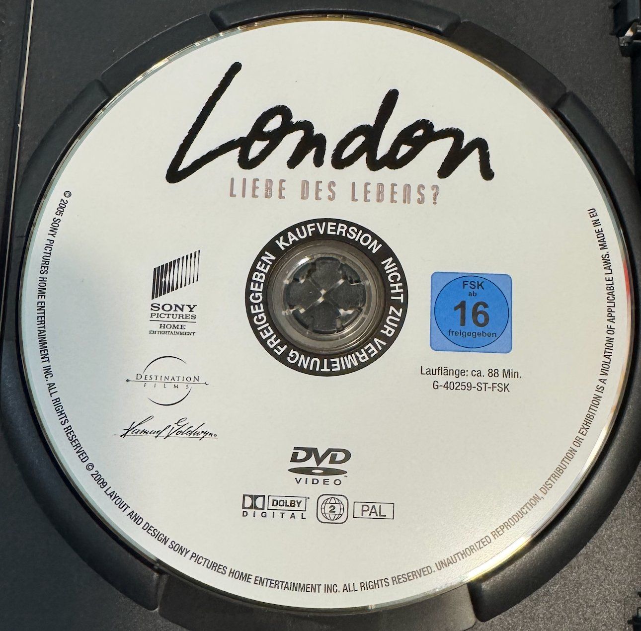 DVD LONDON -LIEBE DES LEBENS ? - JASON STATHAM-JESSICA BIEL (Gebraucht ...