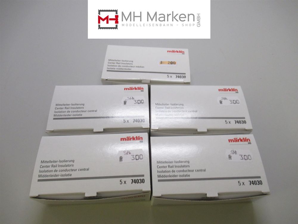 Märklin 74030 24 Stk. Mittelleiter-Isol. (Gebraucht) in Basel für CHF ...