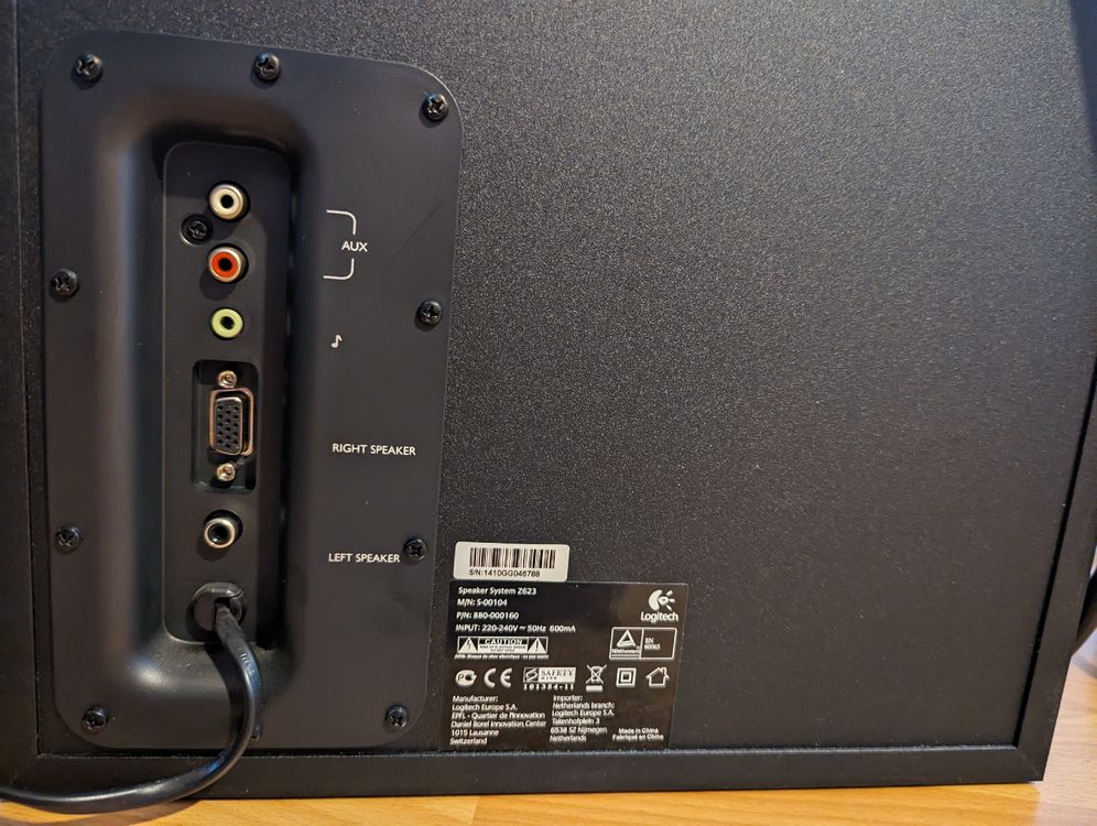 Logitech Stereo Speakers + Subwoofer (Gebraucht) in Aadorf für CHF 18 ...