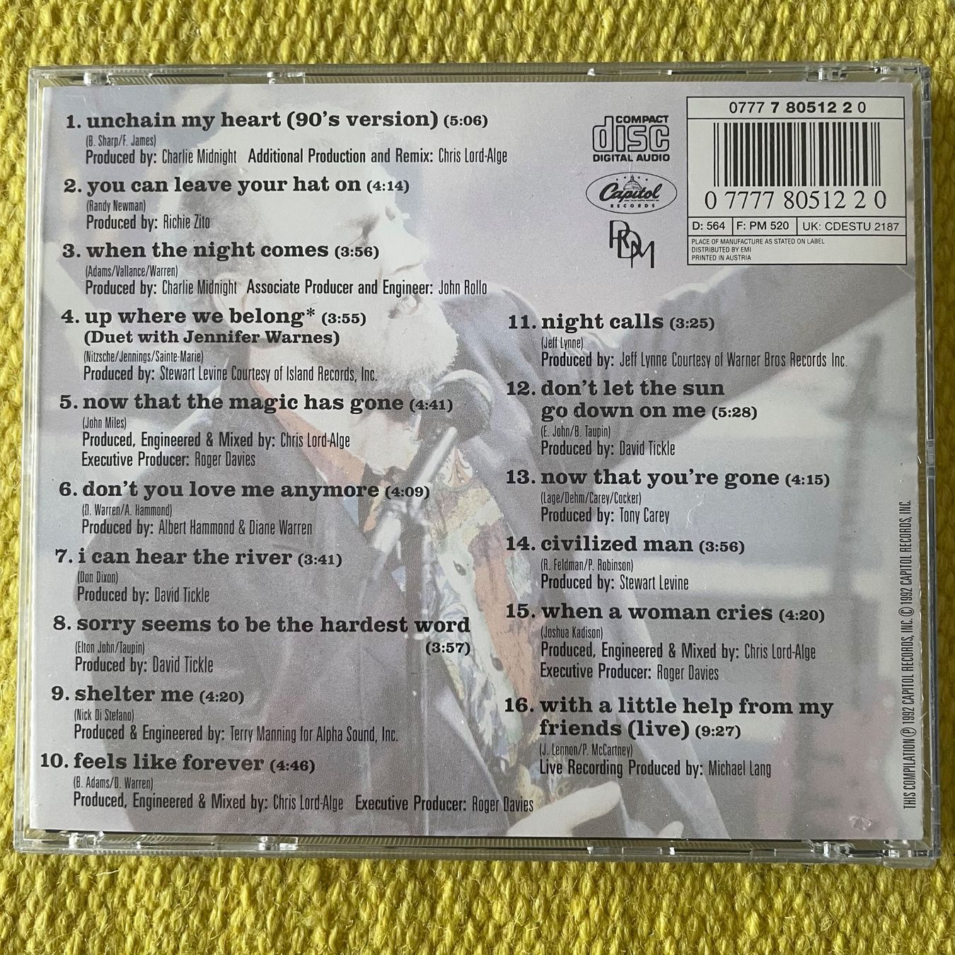 JOE COCKER-THE BEST OF (Gebraucht) in Rorschacherberg für CHF 3.9 – mit ...