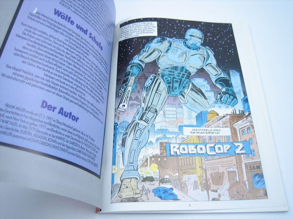 Robocop 2 eine Maschine läuft Amok Comic-Buch 1991 | Kaufen auf Ricardo