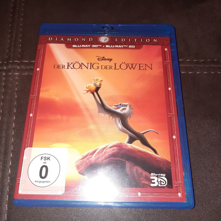 Der König der Löwen Blue Ray Diamond Edition 2D & 3D Disney | Kaufen ...