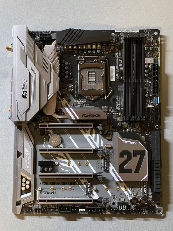 AsRock Z270 SuperCarrier High-End Mainboard | Kaufen auf Ricardo