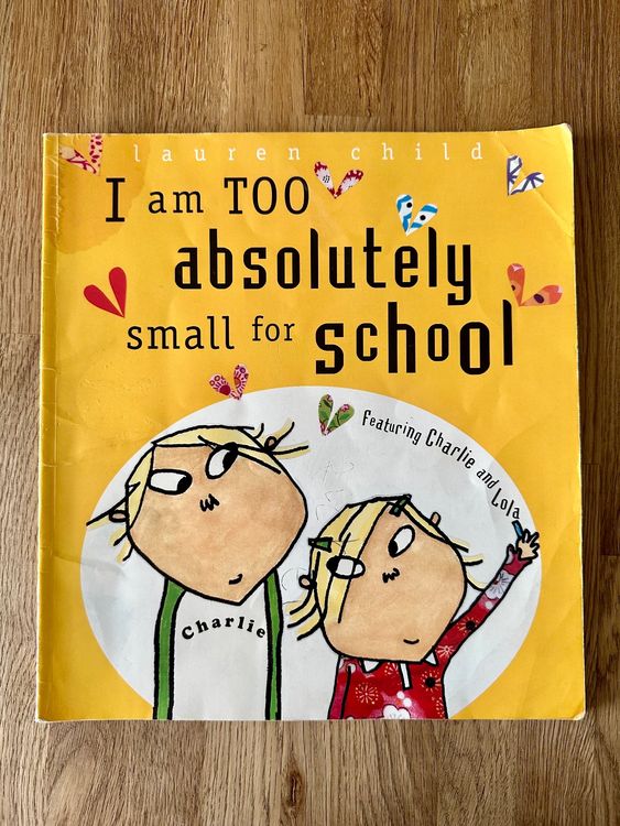 English book-I am TOO absolutely small for school | Kaufen auf Ricardo