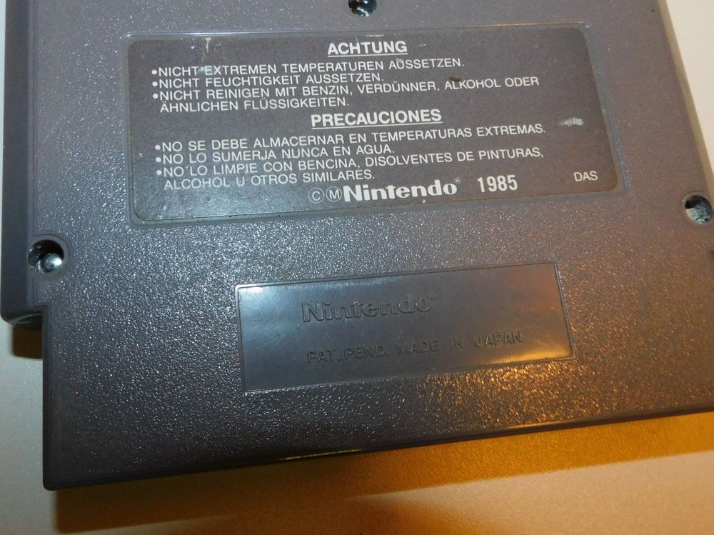 Nes Nintendo Super Spike Ball V- 1985 Game Nintendo NES (Gebraucht) in ...