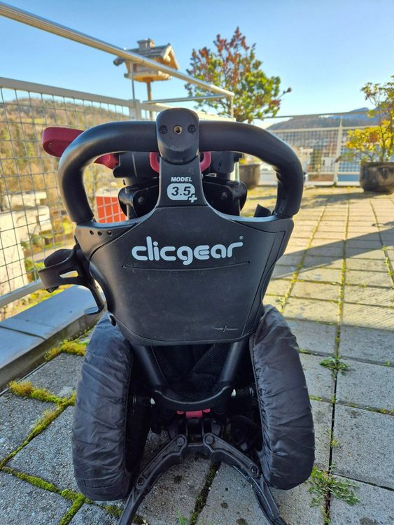 Clicgear 3.5+ Golf Trolley Schwarz/Schwarz (Gebraucht) in Adliswil für ...