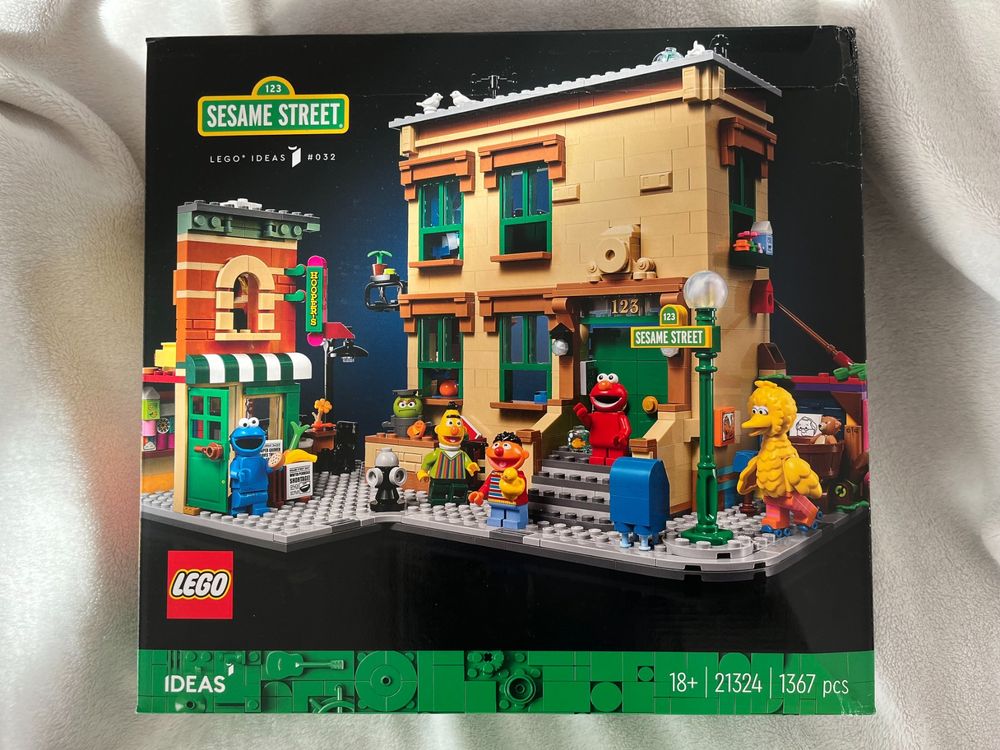LEGO 21324 Ideas 123 Sesame Street Sesamstrasse NEU (Neu und ...