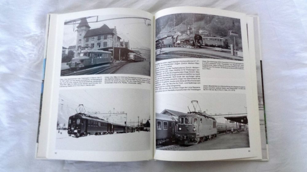 SBB an Walensee und Linth / Eisenbahn Buch 1985 ab Fr. 10.- (Gebraucht) in Bellach für CHF 10 ...