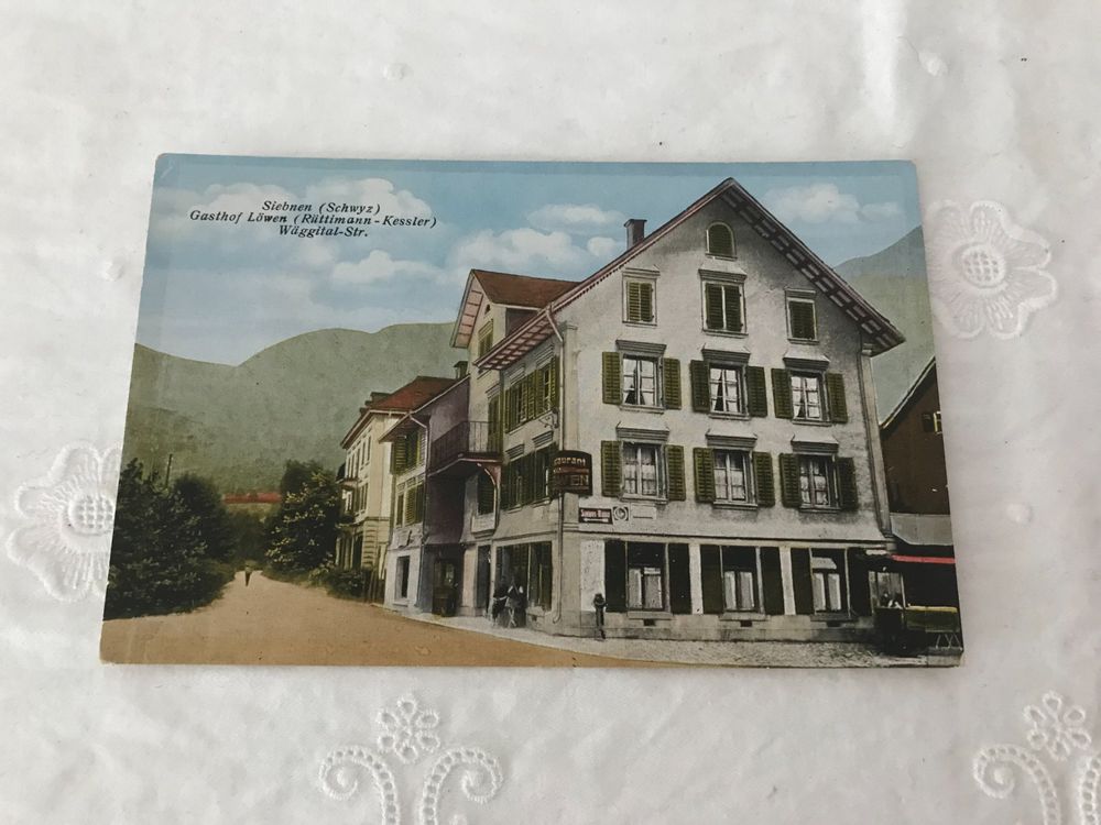 1 antike Postkarte Siebnen ohne Rahmen (Gebraucht) in Siebnen für CHF 15 – mit Lieferung auf ...
