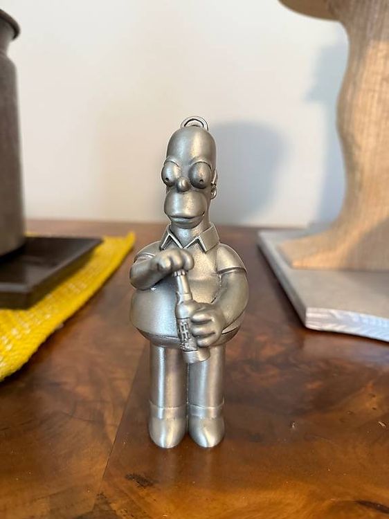 Homer Simpson Statue aus Metall | Kaufen auf Ricardo