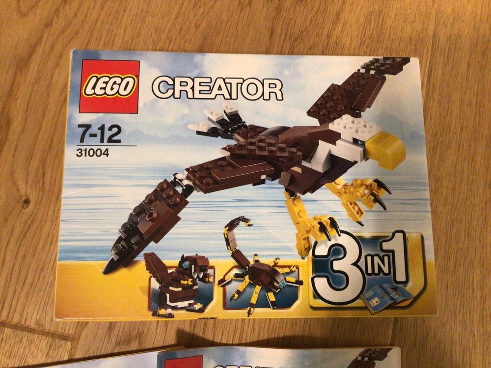 Lego Creator 3in1 31004 Adler, Skorpion, Biber (Gebraucht) in Buchs AG ...