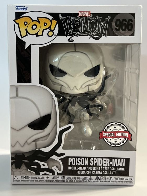 Funko POP! Venom Poison Spider-Man Edition Limitée (Neu und ...