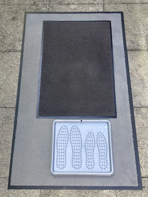 2 Schmutzfangmatte + 1 Schuhabtropfablage | Acheter sur Ricardo