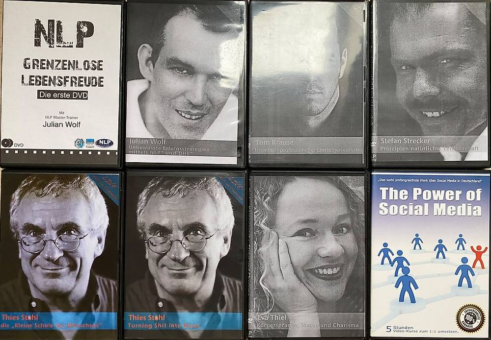 NLP & Hypnose Lehrvideos und Übungen (Gebraucht) in Stettfurt für CHF 10 – nur Abholung auf ...