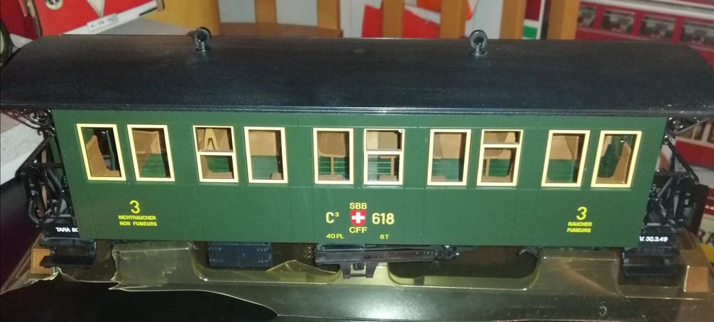 LGB 31330 - SBB BRÜNIG 3.KLASSE - OVP - SPUR G | Kaufen auf Ricardo