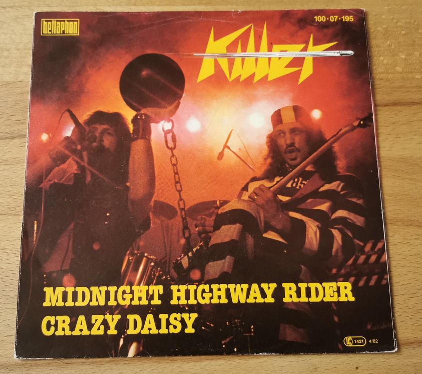 KILLER: Midnight highway rider 7" Single CH-Hard Rock Krokus | Kaufen ...
