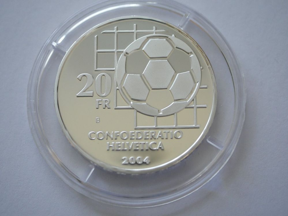 20 Franken 100 Jahre FIFA 2004 ***TOP*** 69 | Kaufen auf Ricardo