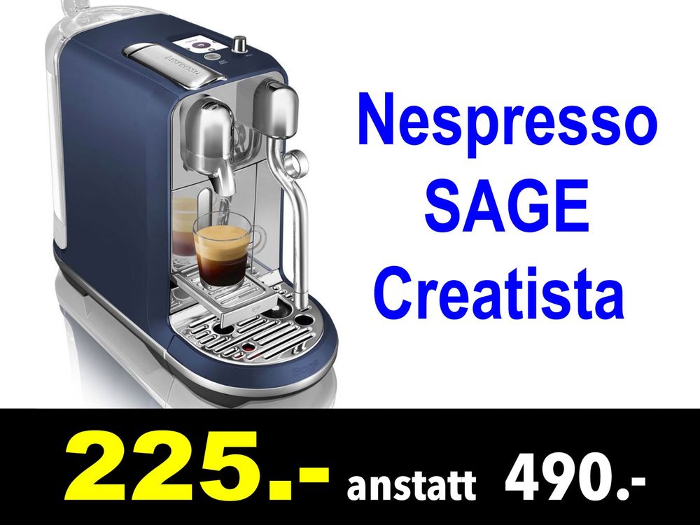 🔴 Nespresso SAGE Creatista Plus coffee /970x (Neuf avec emballage d ...