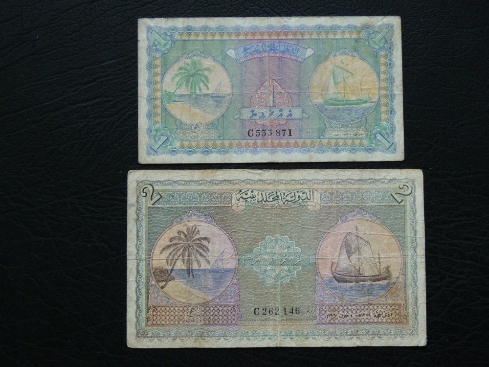 2 Asia Banknoten Antik (Gebraucht) in Untersiggenthal für CHF 9 – mit Lieferung auf Ricardo kaufen