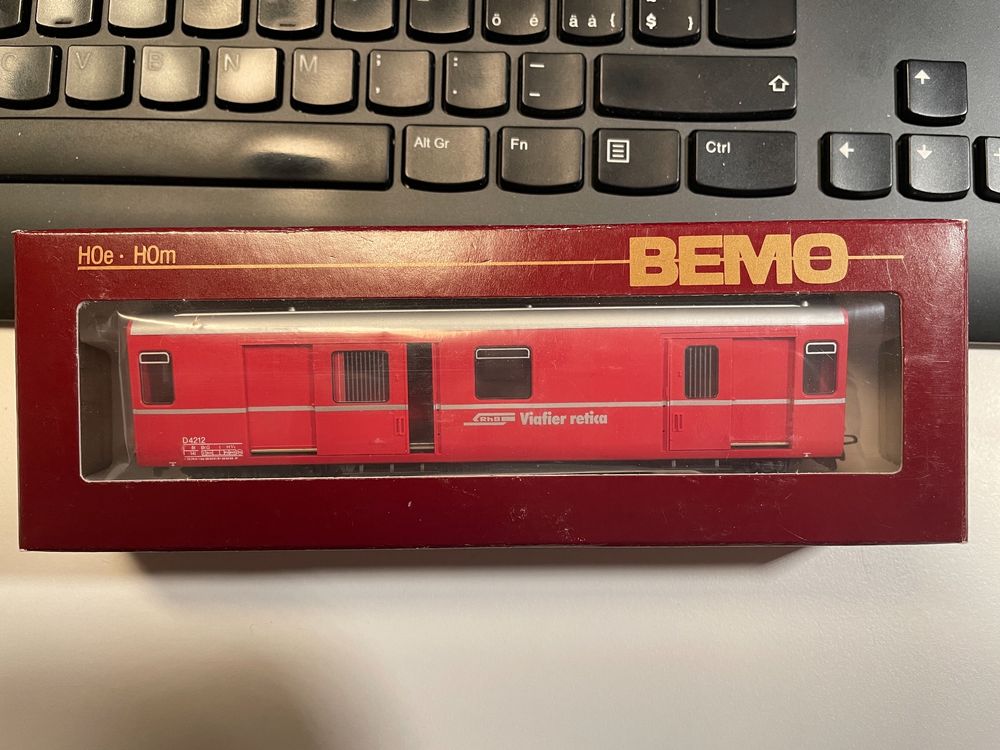 Bemo RhB Gepäckwagen D 4212, Nr. 3269 122 | Kaufen auf Ricardo