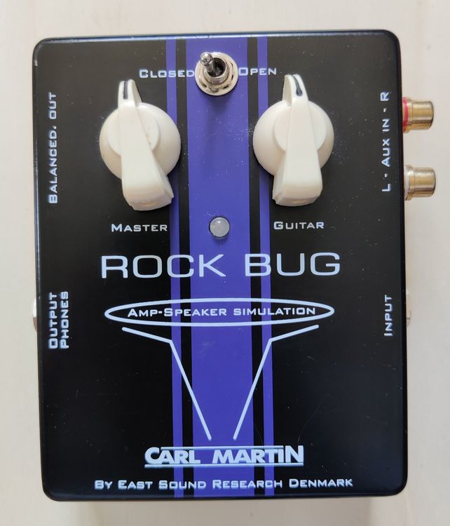 Amp Speaker Simulation, Carl Martin Rock Bug | Kaufen auf Ricardo
