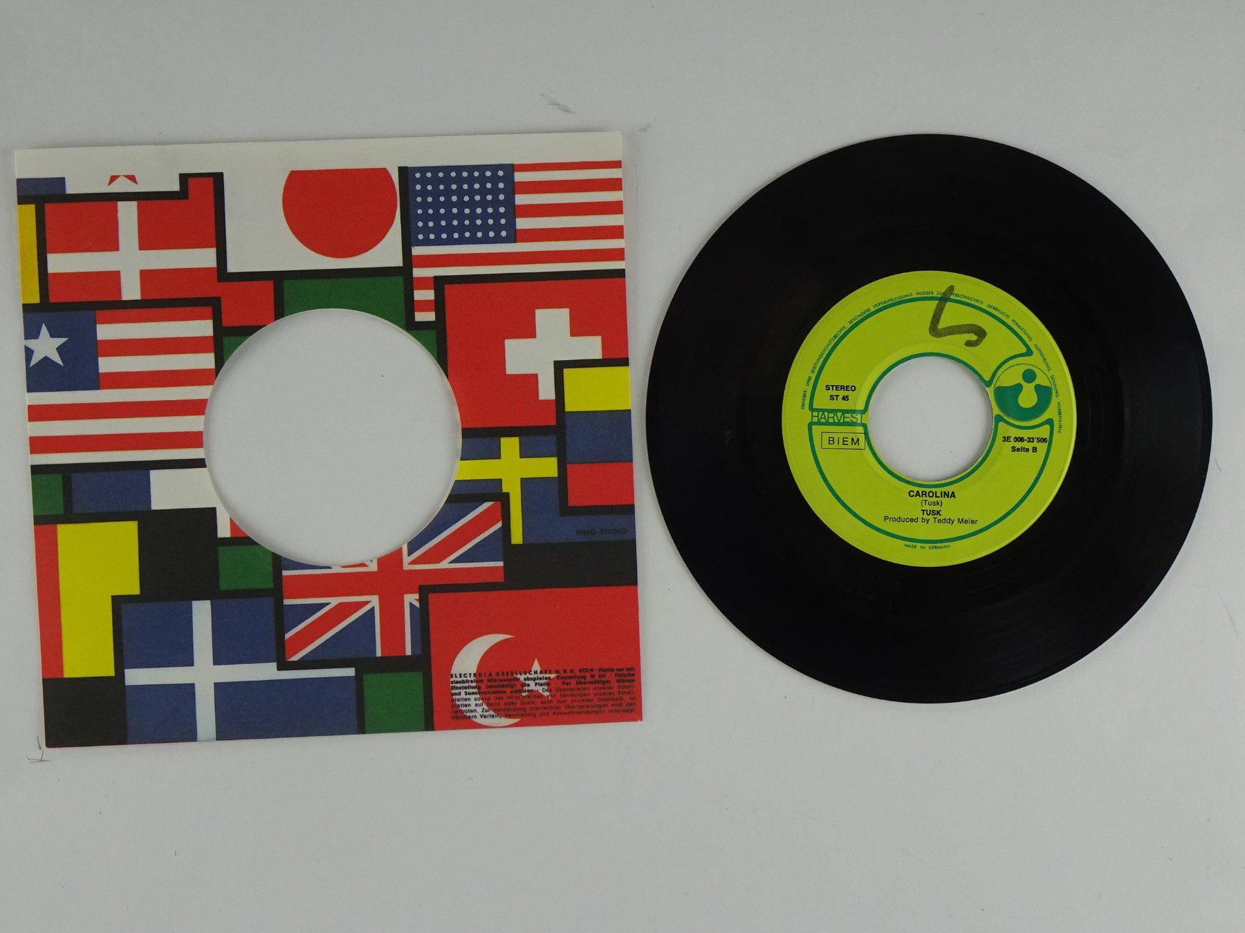 Tusk [CH] – Child Of Freedom b/w Carolina (Gebraucht) in Muhen für CHF ...