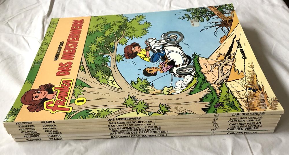 FRANKA - Comicreihe - Hefte Nr.1/2/3/4/5/6/7 | Kaufen auf Ricardo