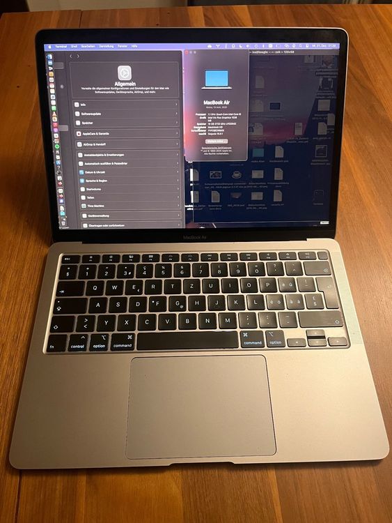 MacBook Air 13" Space Grau, i5, 512 GB, 16 GB CH Keyboa (Gebraucht) in ...