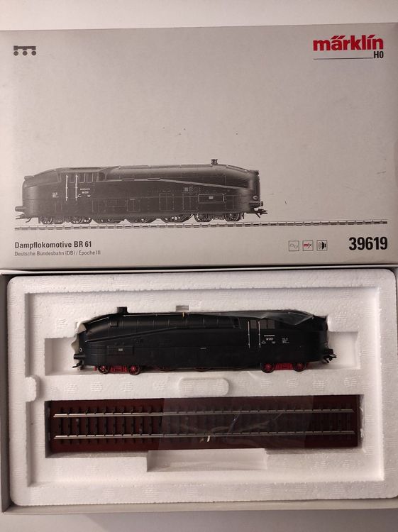 Stromliniendampflok BR 61 der DB von Märklin H0 Mfx & Sound (Neu und ...