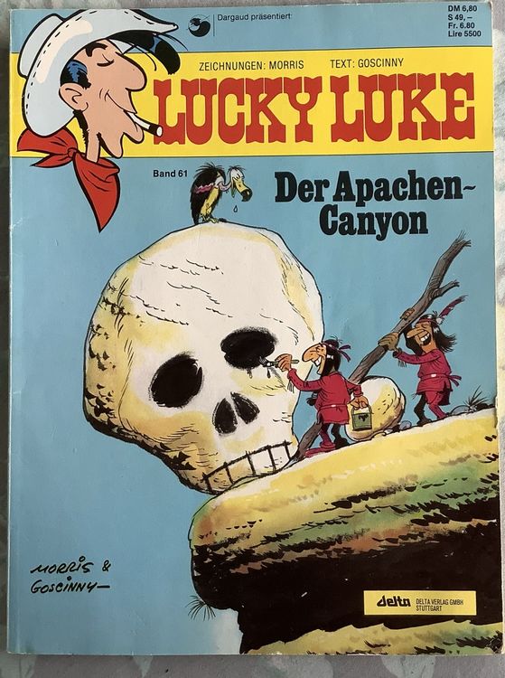 LUCKY LUKE / der Apachen- Canyon (Gebraucht) in Biel-Benken BL für CHF ...