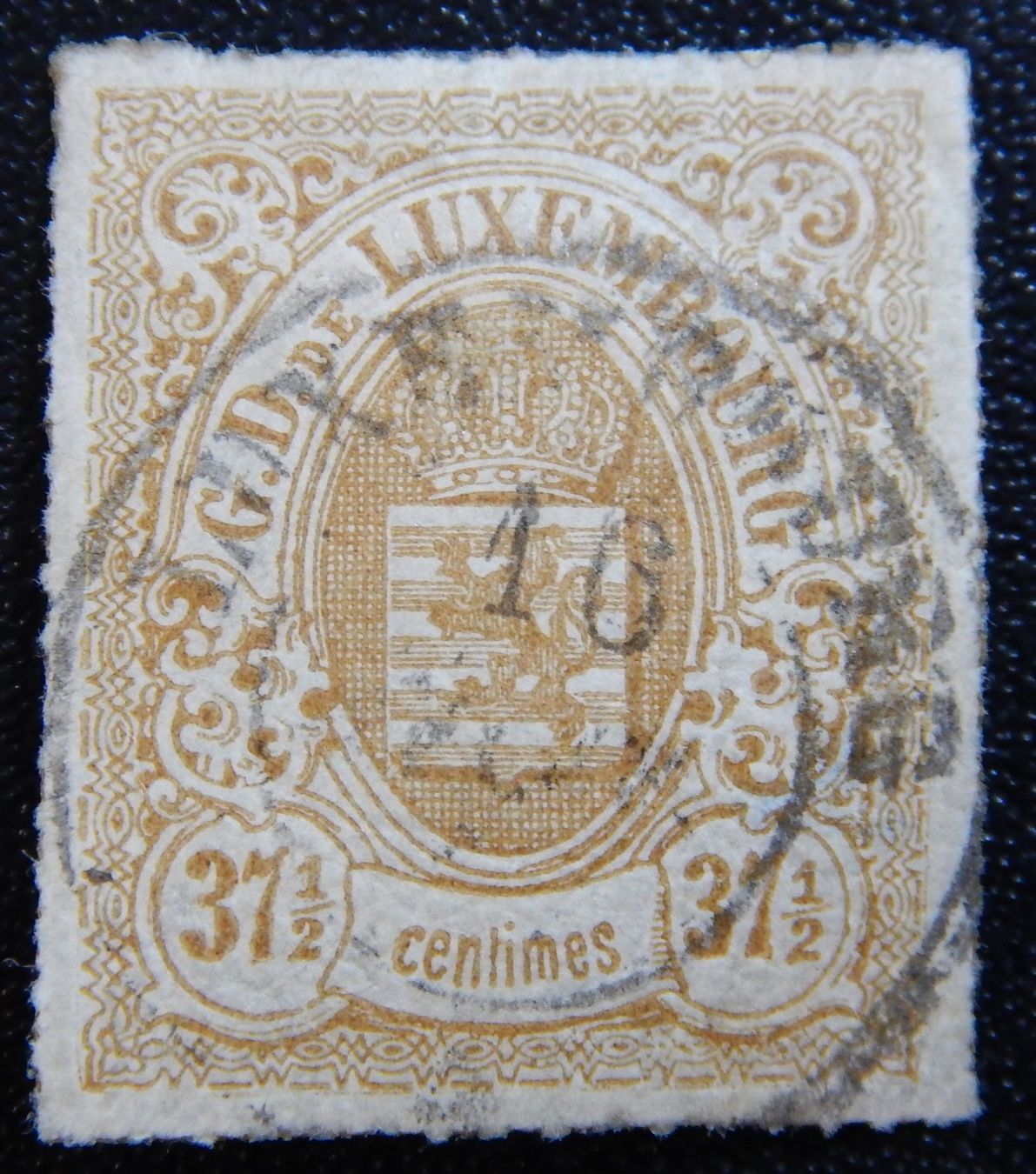 Luxemburg Kat. 22 gest. 1866 Kat. 300 Euro sign. (Gebraucht) in Zürich ...