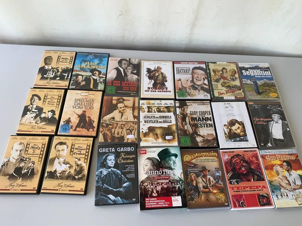 DVD-Sammlung: Western, Klassiker, alte Filme L 7248 (Gebraucht) in ...