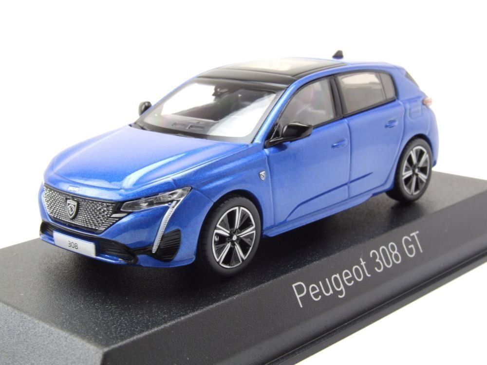 Peugeot 308 III GT seit 2021 Vertigo blau met. 1:43 (Neu und ...