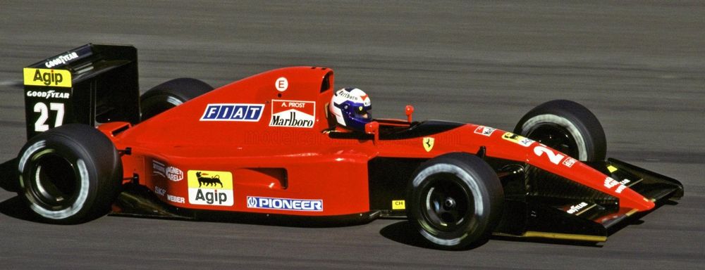 FERRARI 643 #27 2nd FRANCE GP 1991 PROST 1/18 NEU | Kaufen auf Ricardo