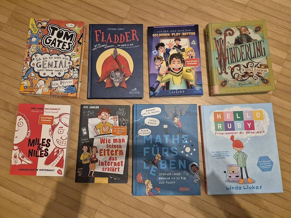 8 coole Jungen Bücher, Jugendbücher, neu (Neu (gemäss Beschreibung)) in ...