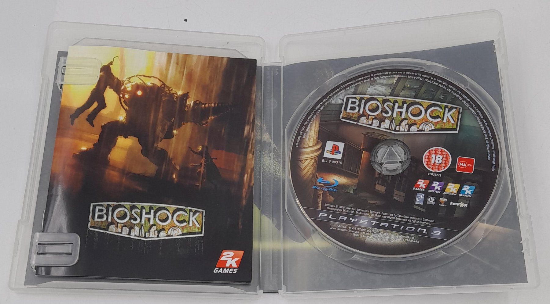 Bioshock Complete Edition PS3 – Box Carton + Jeu + Notice (D'occasion ...