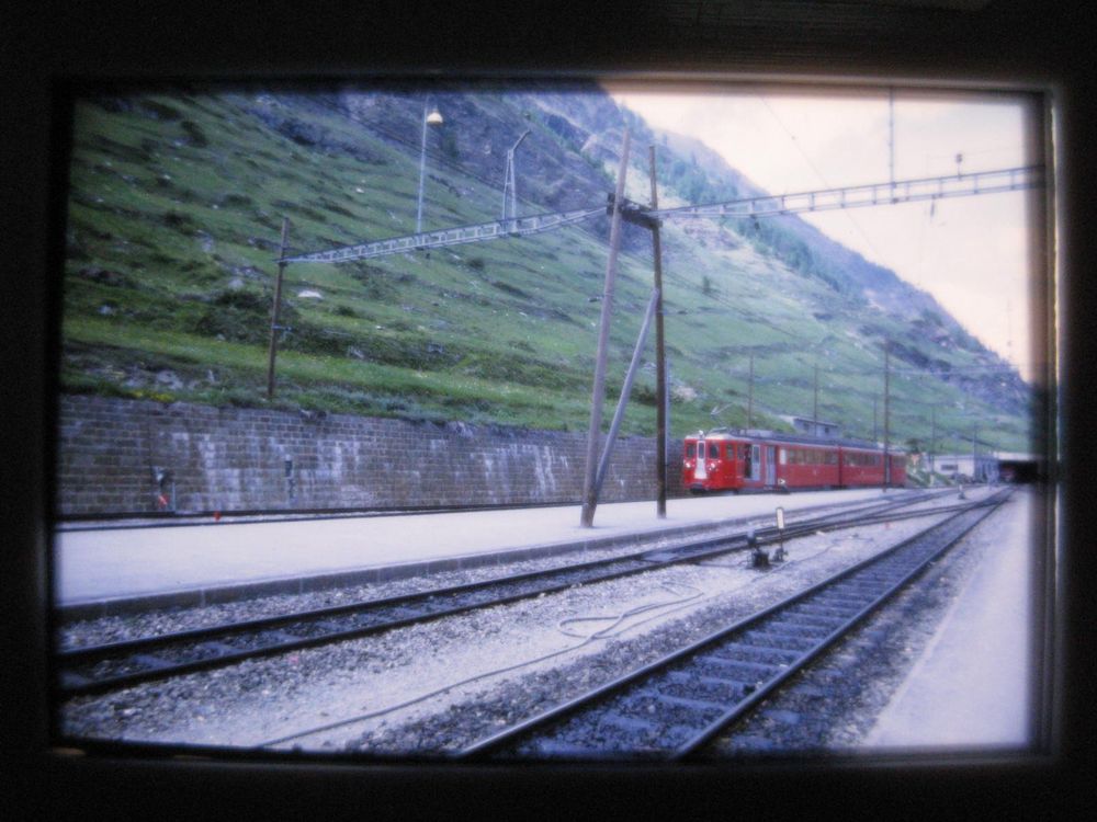 Dia: Zermatt 1972, Brig Visp Zermatt Bahn BVZ, Sie kaufen ei | Kaufen ... Dia: Zermatt 1972, Brig Visp Zermatt Bahn BVZ, Sie kaufen ei | Kaufen ...
