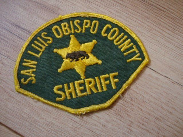 USA SAN LUIS OBISPO COUNTY SHERIFF Patch | Kaufen auf Ricardo