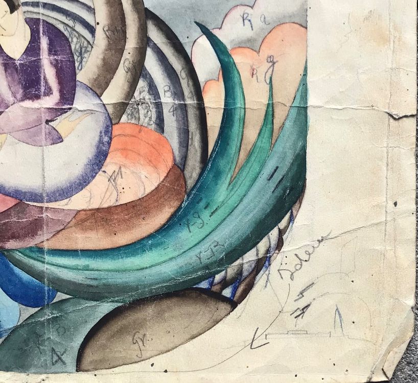 Studie Plakat Entwurf Gemälde Unleserlich Signiert (Gebraucht) in Root für CHF 110 – mit ...