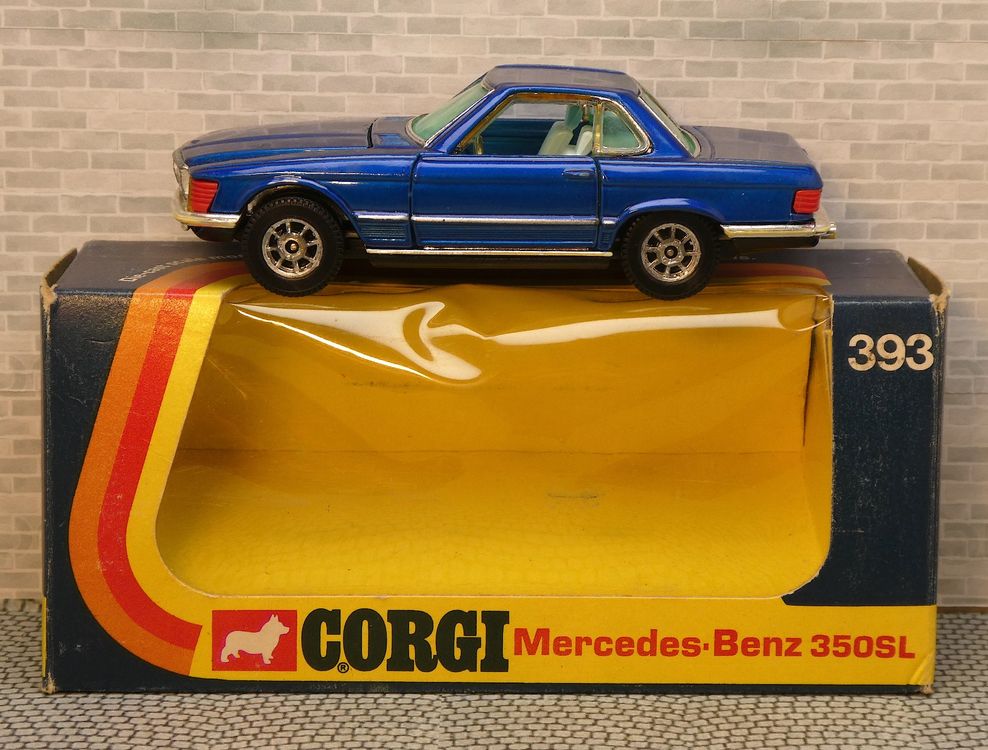 Corgi Toys Mercedes 350 SL ORIGINAL von 1973 (Neu und originalverpackt ...