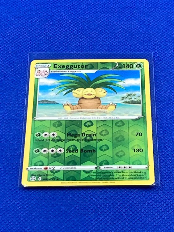 Pokemon Brilliant Stars Exeggutor 002 / 172 Reverse Holo EN | Kaufen ...