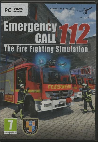 Emergency Call 112 The Fire Fighting Simulation (PC DVD-Box) (Gebraucht ...