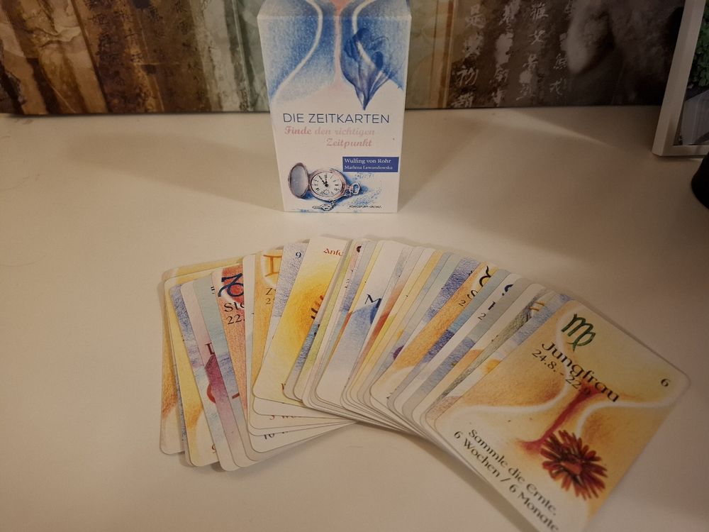 Zeitkarten "Finde den richtigen Zeitpunkt" (Neu (gemäss Beschreibung)) in Würenlos für CHF 7.9 ...